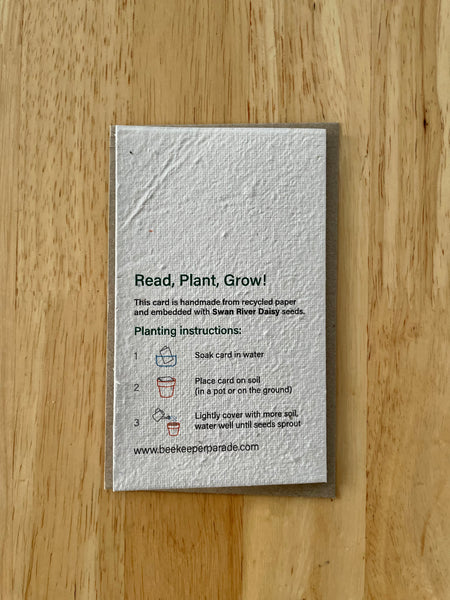 The Waratah 🌺 Card (that grows) – BeeKeeper Parade